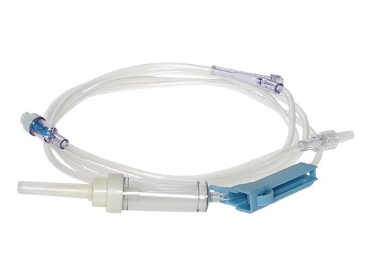 Amsino Primary IV Sets, Non Vented, Roller Clamp, 2 Injection Y Sites ...
