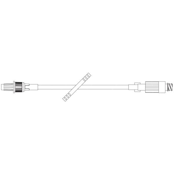 Baxter Straight Type Catheter Extension Set, Clearlink Luer Activated ...