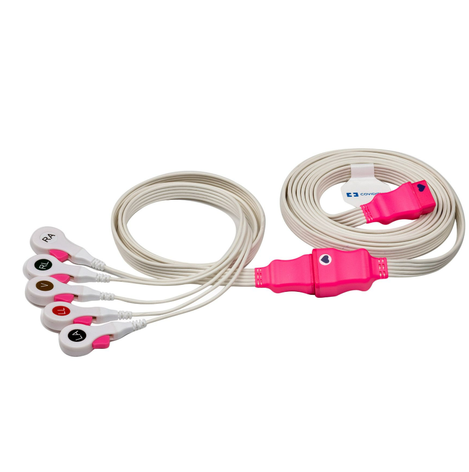 Cardinal Health Kendall DL Disposable ECG / EKG Leads 33103