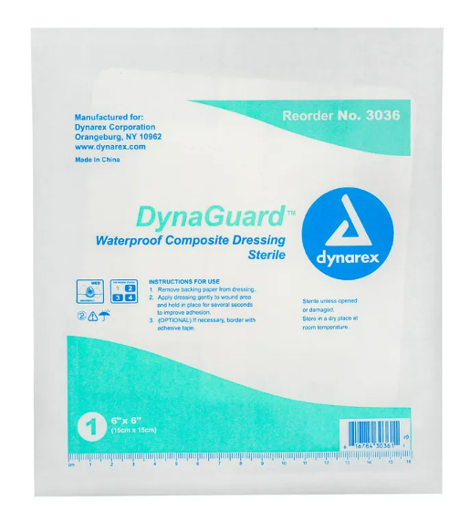 Dynarex DynaGuard Waterproof Dressings 3035