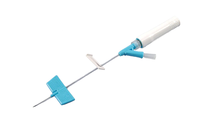 BD SafTIntima Safety System Winged Catheter with Needle Shield, 22G x 0 ...