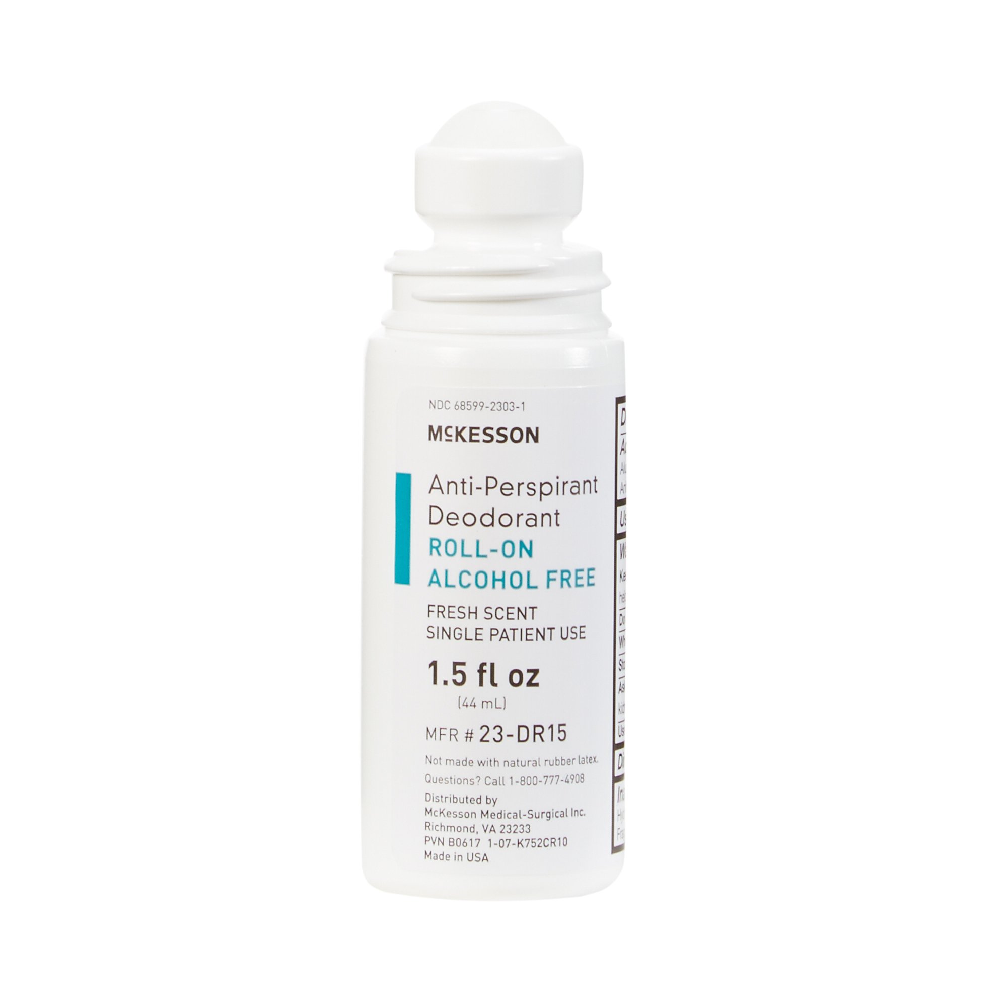 Mckesson Antiperspirant Deodorant Roll-On 1.5 oz. Fresh Scent 23-DR15