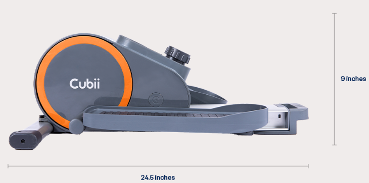 Cubii Cubii Go Portable Elliptical with a Large Illuminated Screen ...