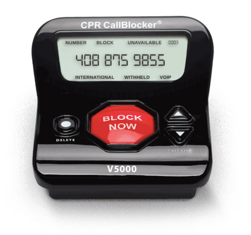 CPR Call Blocker CPR Call Blocker V5000 With 6500 Number Blocking for ...