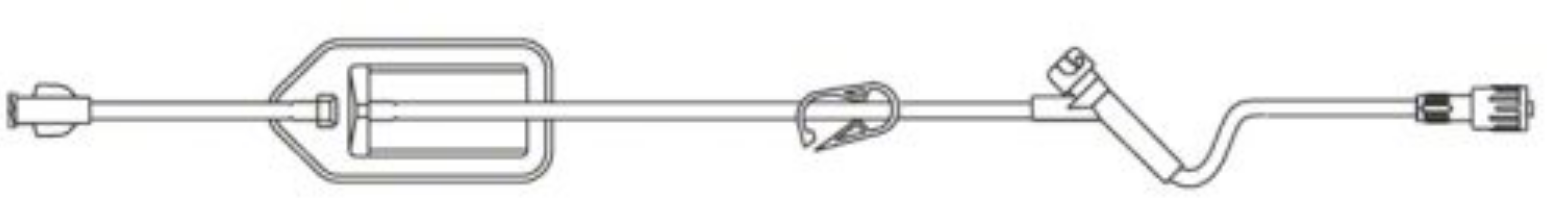 B Braun Micron Filtered Extension Set with SafeLine Split Septum ...