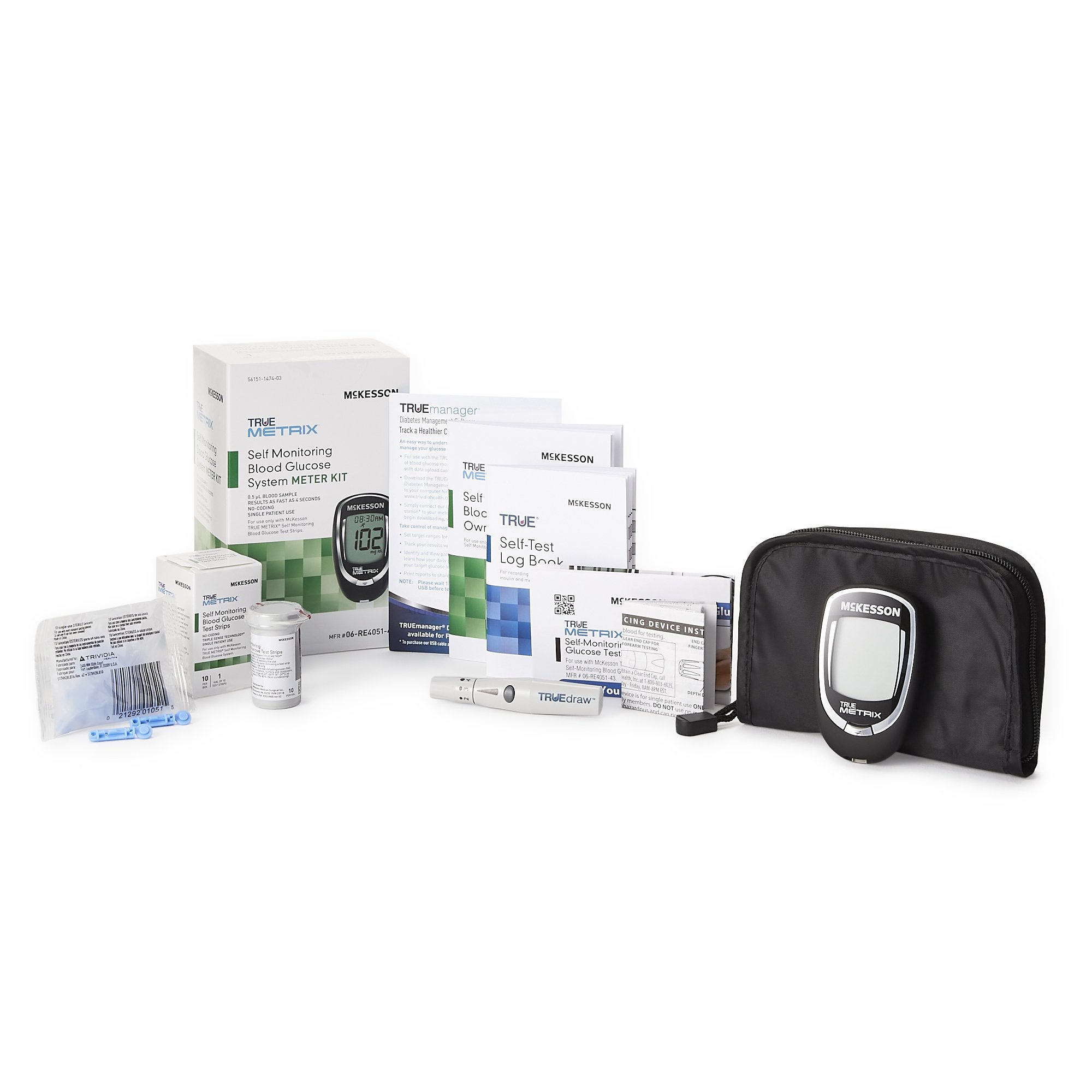 Mckesson TRUE METRIX® Blood Glucose Meter – Self Monitoring System 06 ...