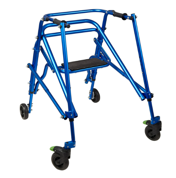 Circle Specialty 4 Wheel Klip Walker with Flip Up Seat KP540B