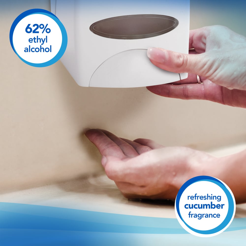 Kimberly Clark Scott Pro, Hand Sanitizer, Luxury Foam, 1.000 ml 91560