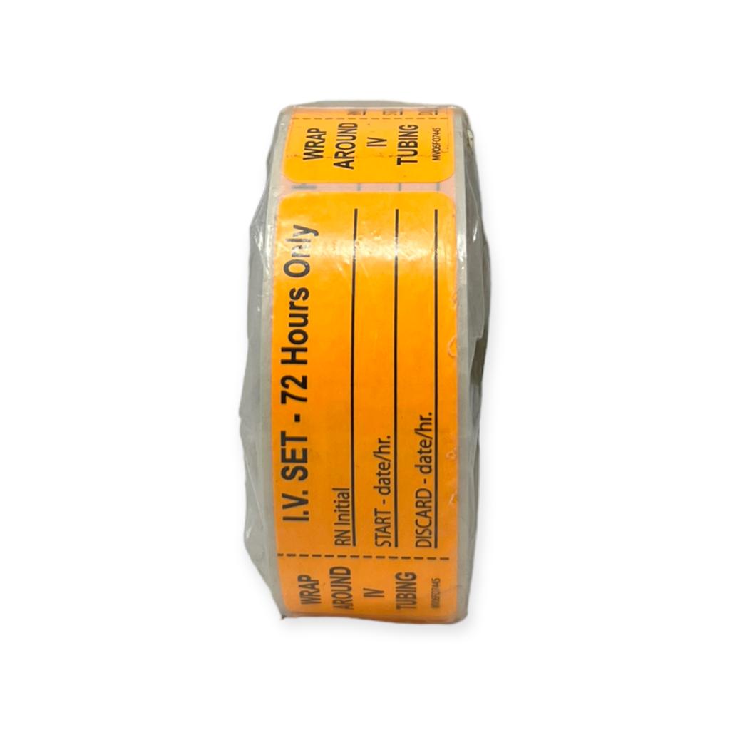 Precision Dynamics Wrap Around IV Tubing Labels For Pharmacy ...