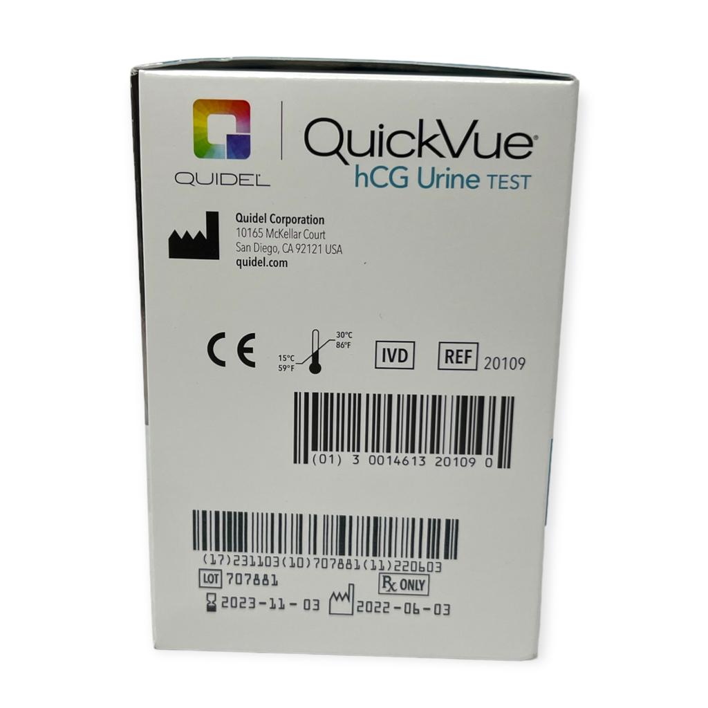 Quidel QuickVue hCG Urine Test 20109