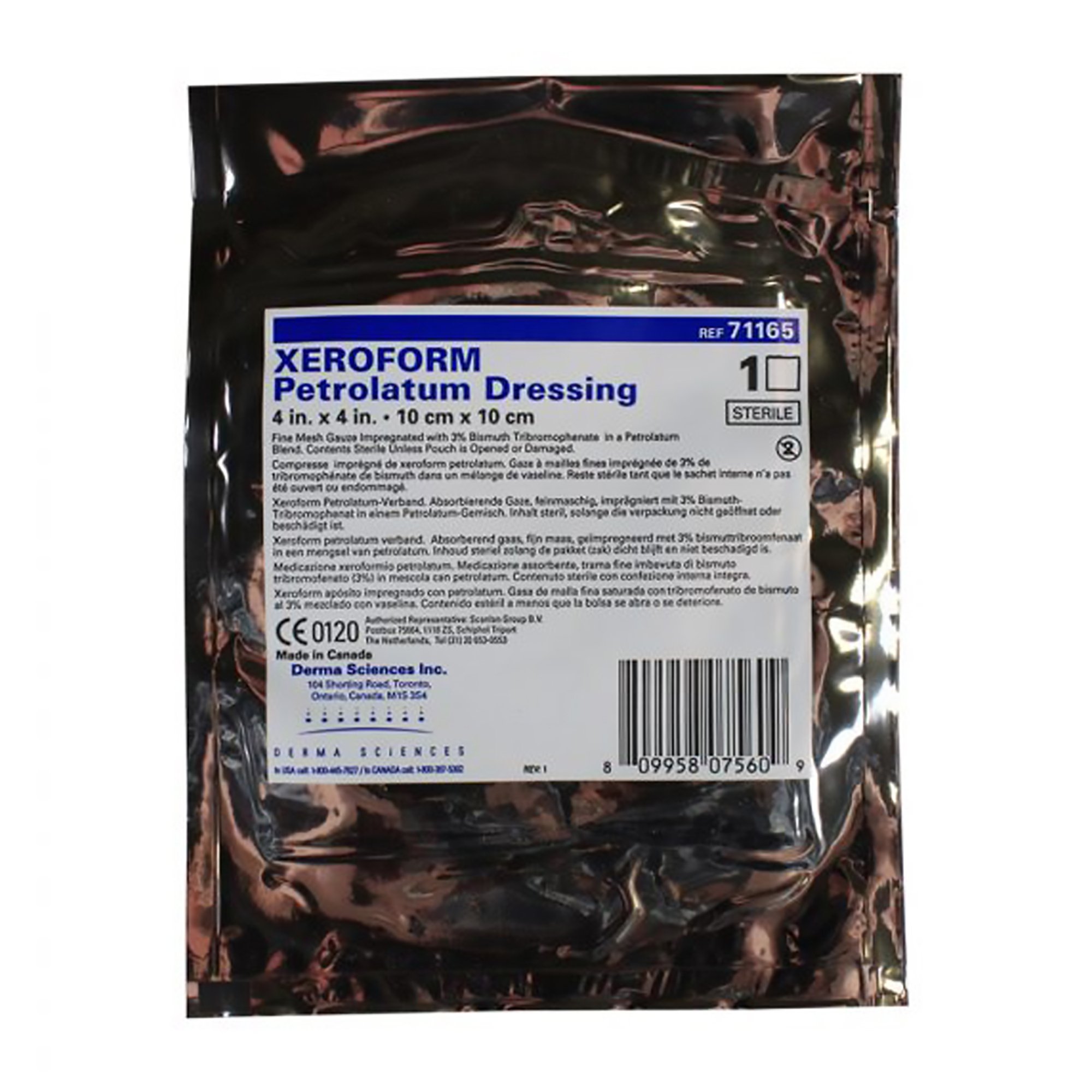 Integra LifeSciences Xeroform Petrolatum Impregnated Dressing, Sterile ...