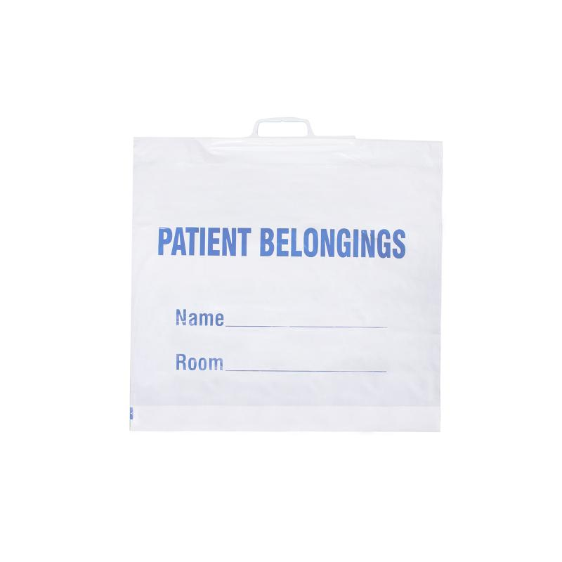 Dukal DawnMist Plastic Handle Patient Belonging Bags PB02L