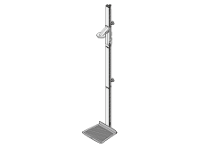 Seca Digital Stationary Stadiometer with Wireless Transmission 2641900009