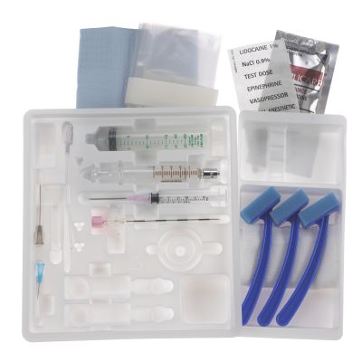 B Braun Perifix Single Dose Epidural Tray, 18G x 3-1/2", Tuohy Needle ...