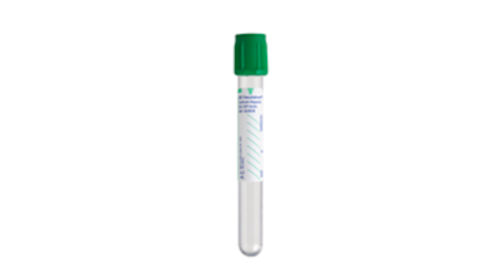 BD Vacutainer Heparin Tubes with Hemogard Closure, Green, Paper Label ...