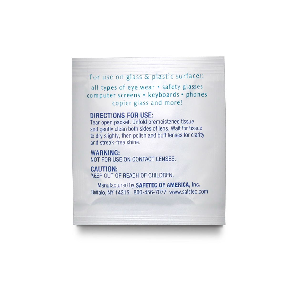 Safetec Lens Cleaner Wipe 37000