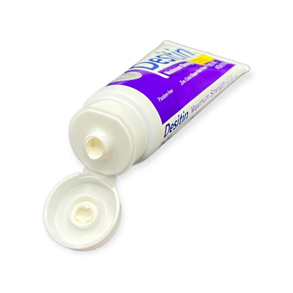 Johnson & Johnson Desitin Maximum Strength Zinc Oxide Diaper Rash Paste ...