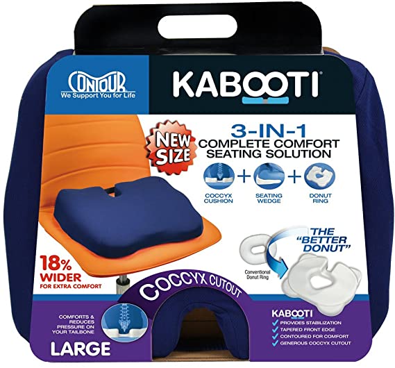 Contour Kabooti 3 in1 Donut Seat Cushion Blue 30-751RB