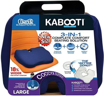Contour Kabooti 3 in1 Donut Seat Cushion Blue 30-751RB