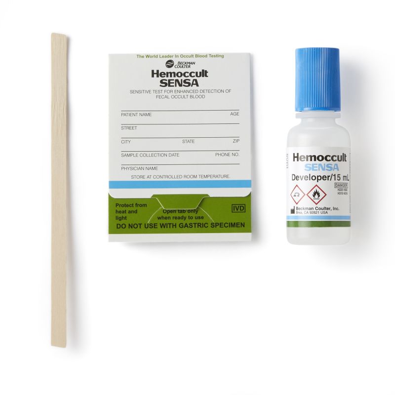 HemoCue Beckman Coulter Hemoccult SENSA Fecal Occult Blood Slide Test ...
