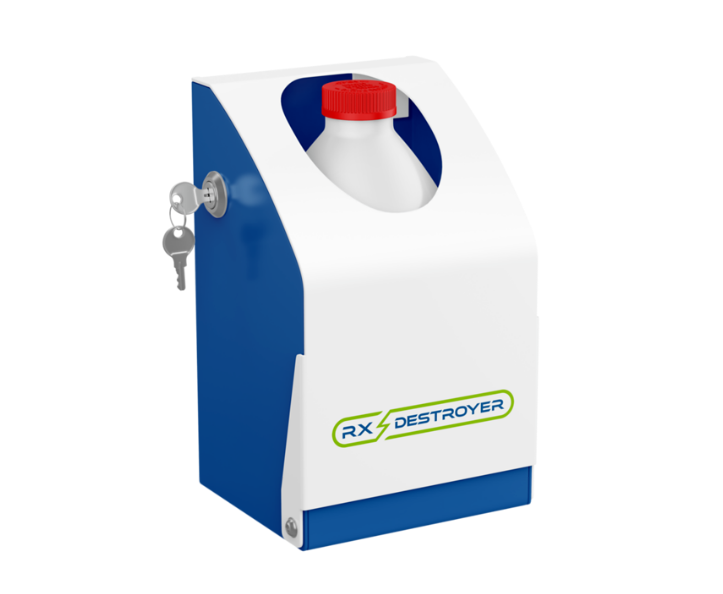 C2R Global Manufacturing Lock Box Rx Destroyer Drug Disposal System ...