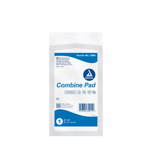 Dynarex Sterile Combine Pads 3503