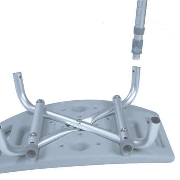 Drive Medical Deluxe Aluminum Shower Chair 12202KD-4